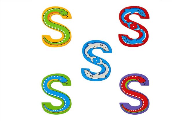 Animal Letters - S | SSS Toys